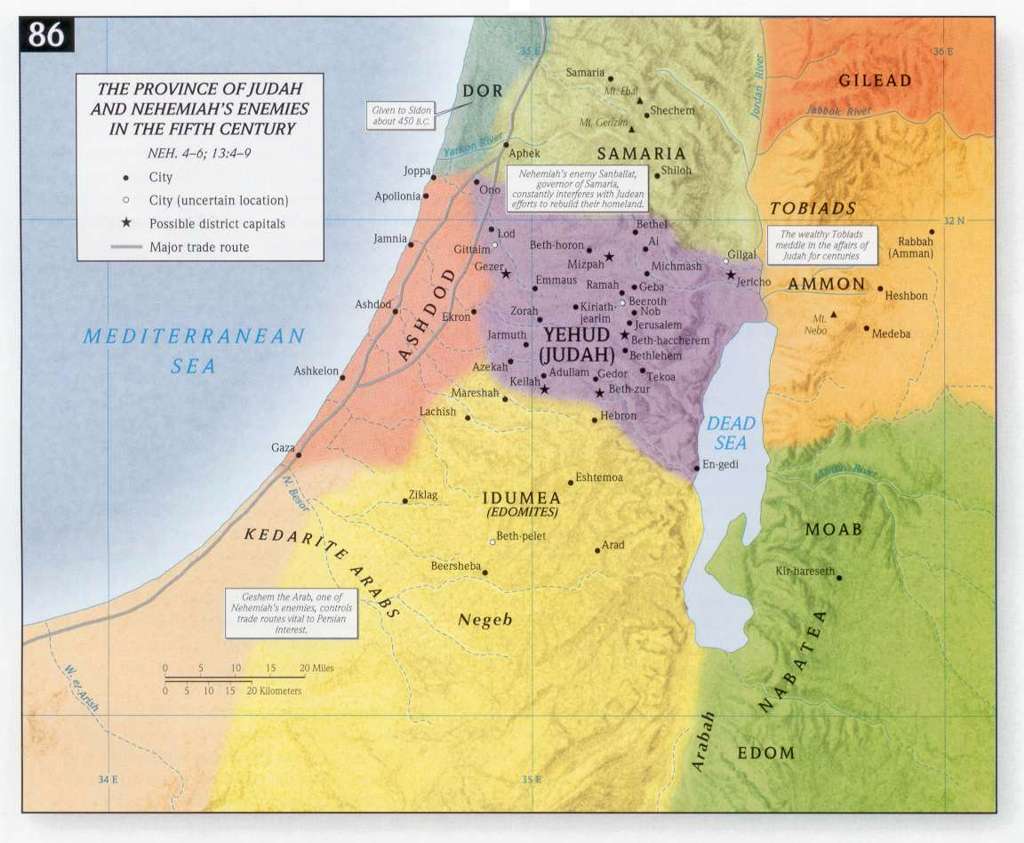 Nehemiah 11 (July 31) : r/biblereading