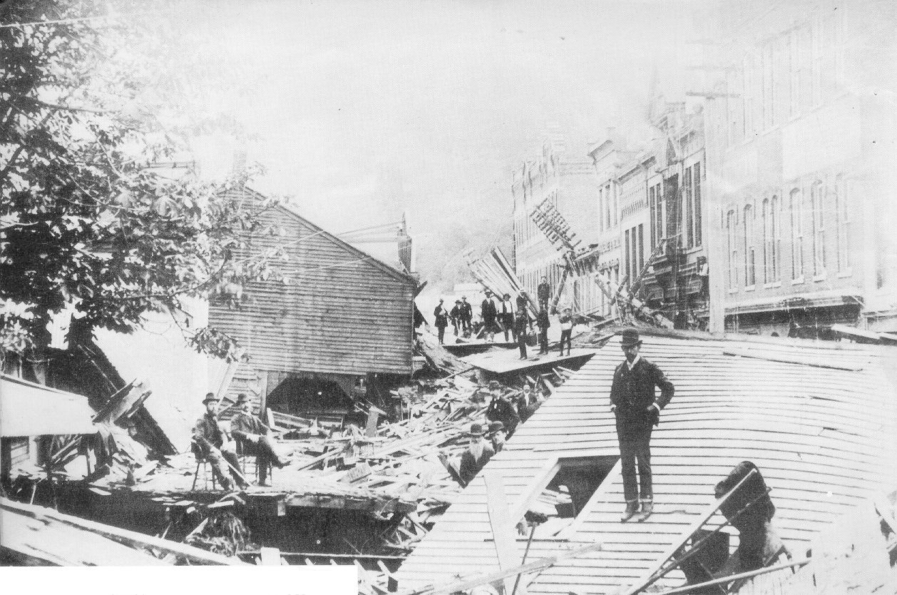 A PHOTOGRAPHIC STORY OF THE 1889 JOHNSTOWN FLOOD